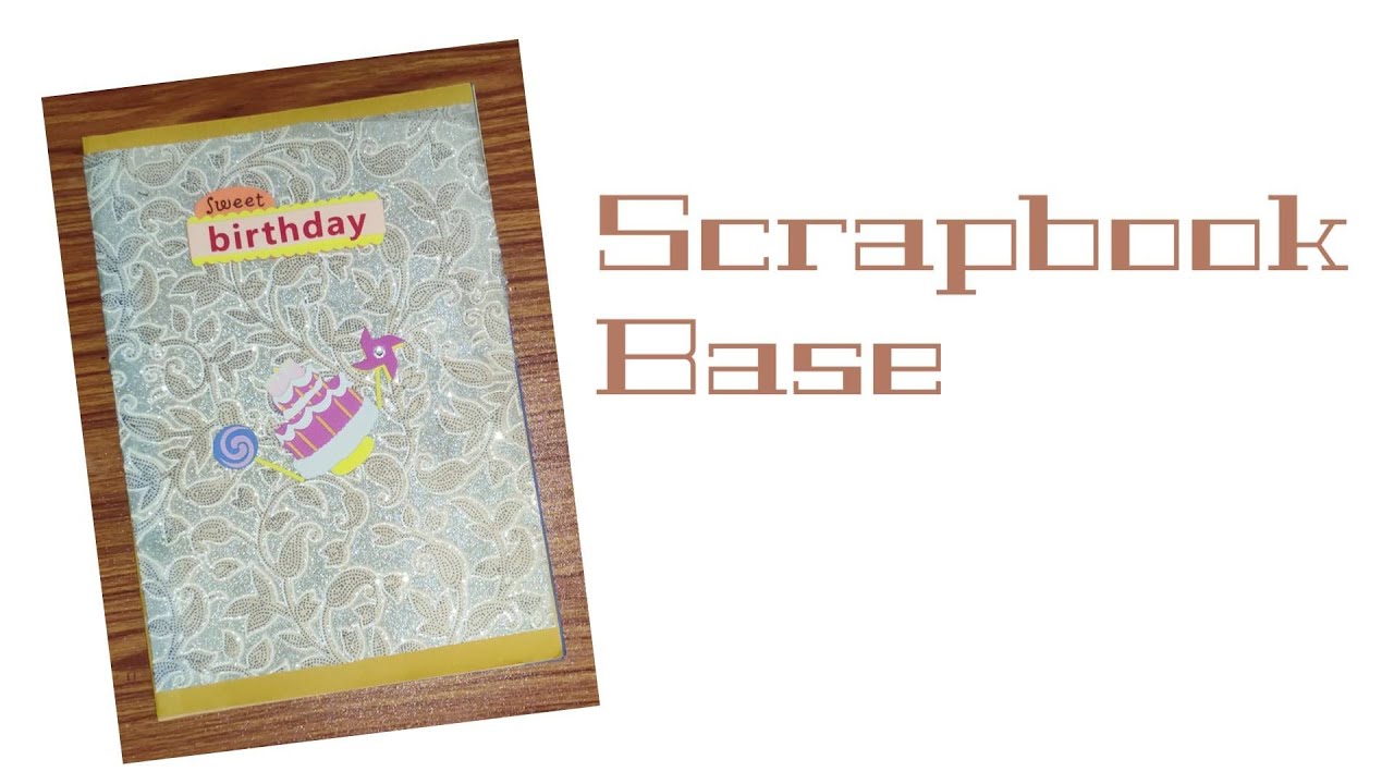 Friendship Day Simple Scrapbook Gift Ideas ll How to make Scrapbook ...