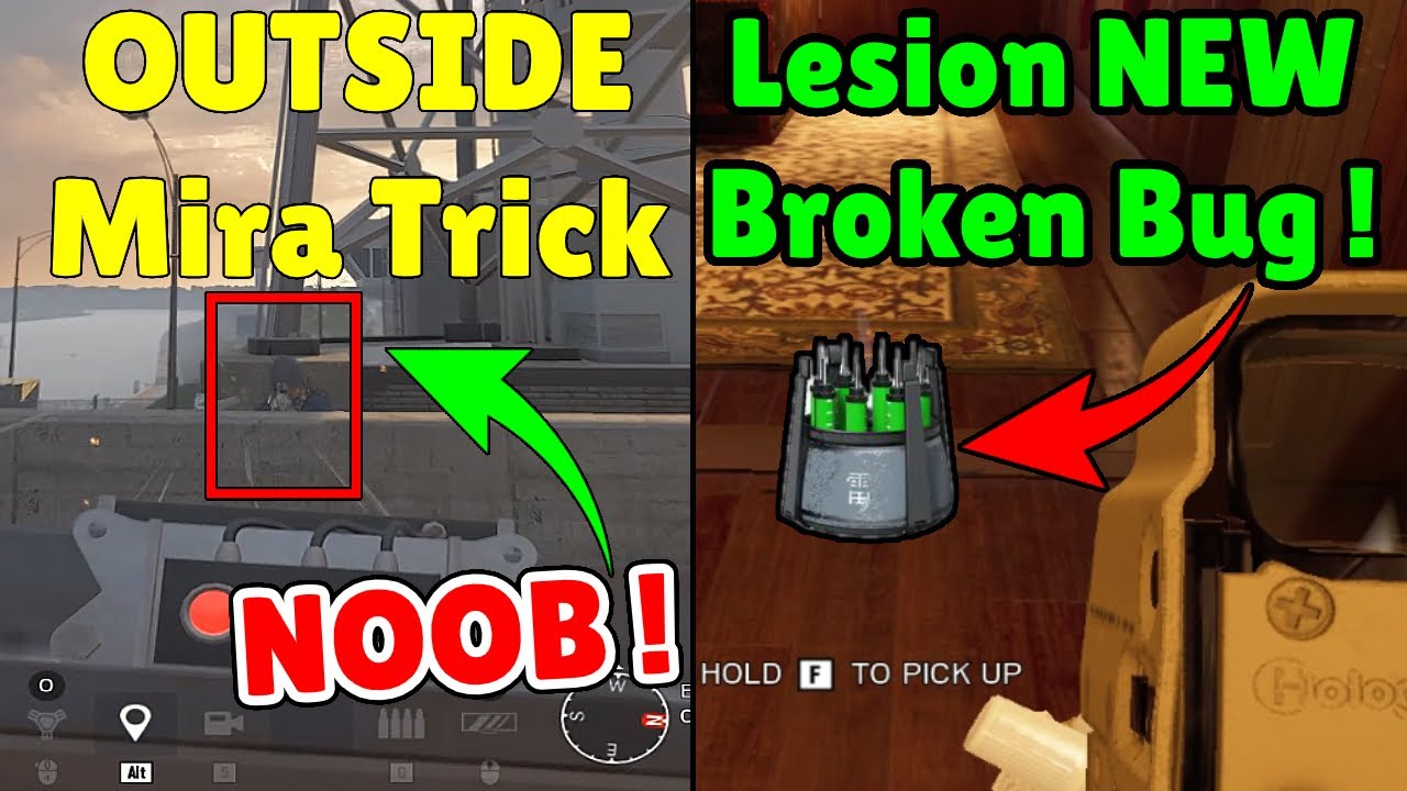 OUTSIDE Mira Trick Against Coppers | *NEW* Broken Lesion Mine ...