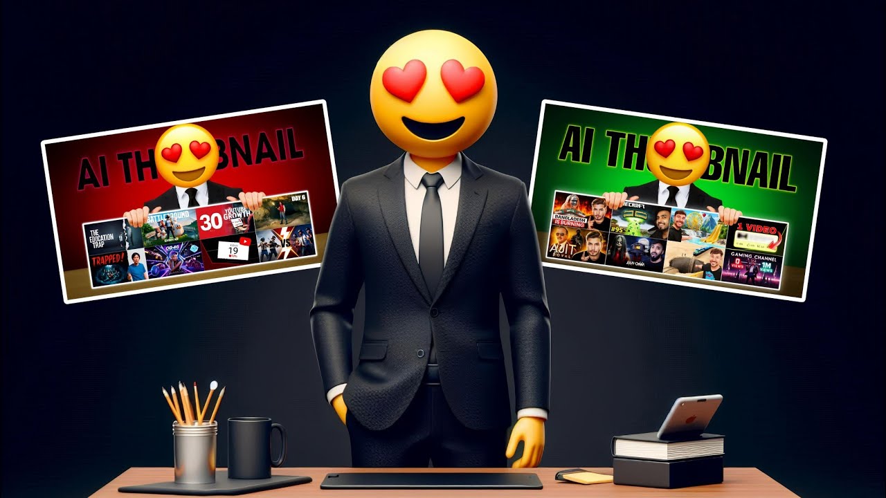 Make Professional Thumbnails in Minutes with AI - YouTube