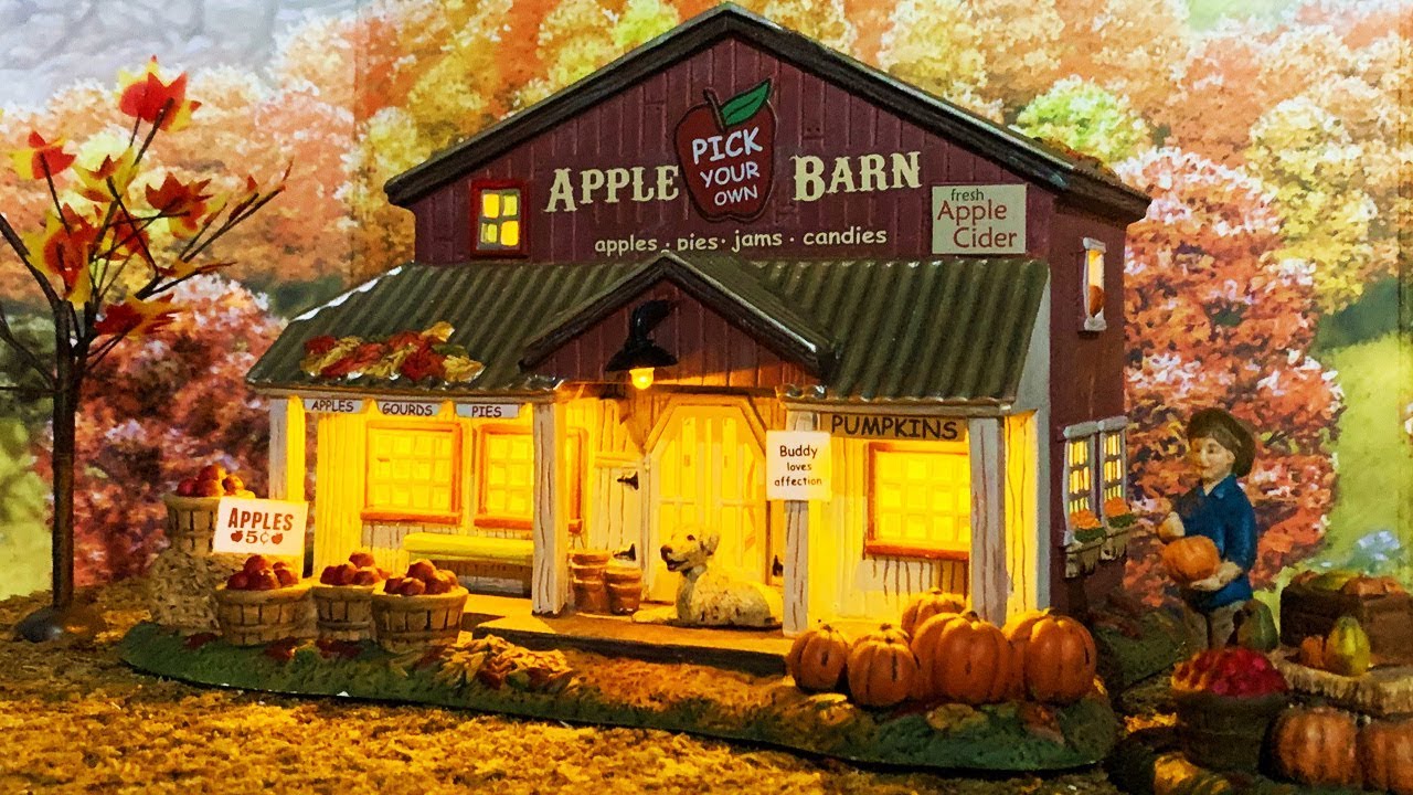 Department 56 Apple Barn Set Review - NEW for 2019 - YouTube