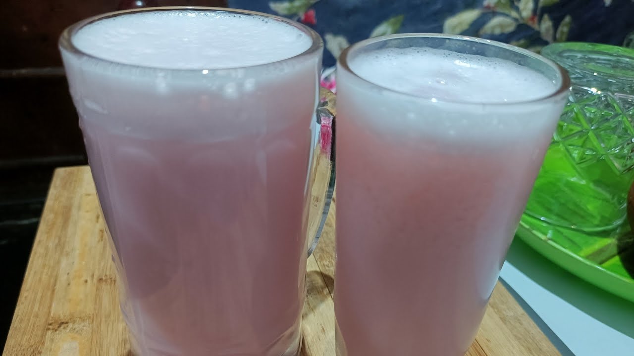 Rose milk recipe | Summer drinks | juice recipe | Rose milk | Milkshake ...