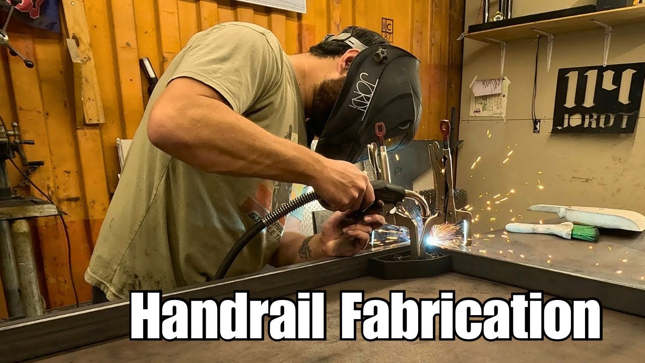Basic Steps To Making A Banister Handrail - YouTube