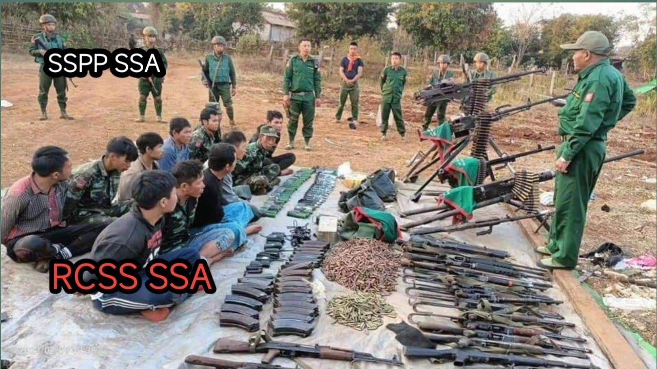 RCSS SSA vs SSPP SSA တို့ လဲချားမြို့နယ်တွင် တိုက်ပွဲပြင်းထန်။ - YouTube