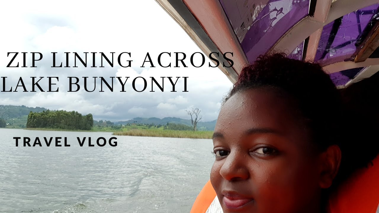 ZIP-LINING ACROSS LAKE BUNYONYI. #zipline #tulambule #visituganda - YouTube