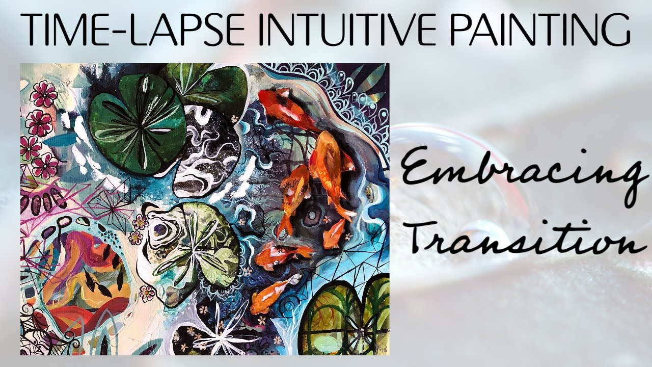Embracing Transition: 7+HR painting in 3.5MIN Timelapse | Acrylic ...