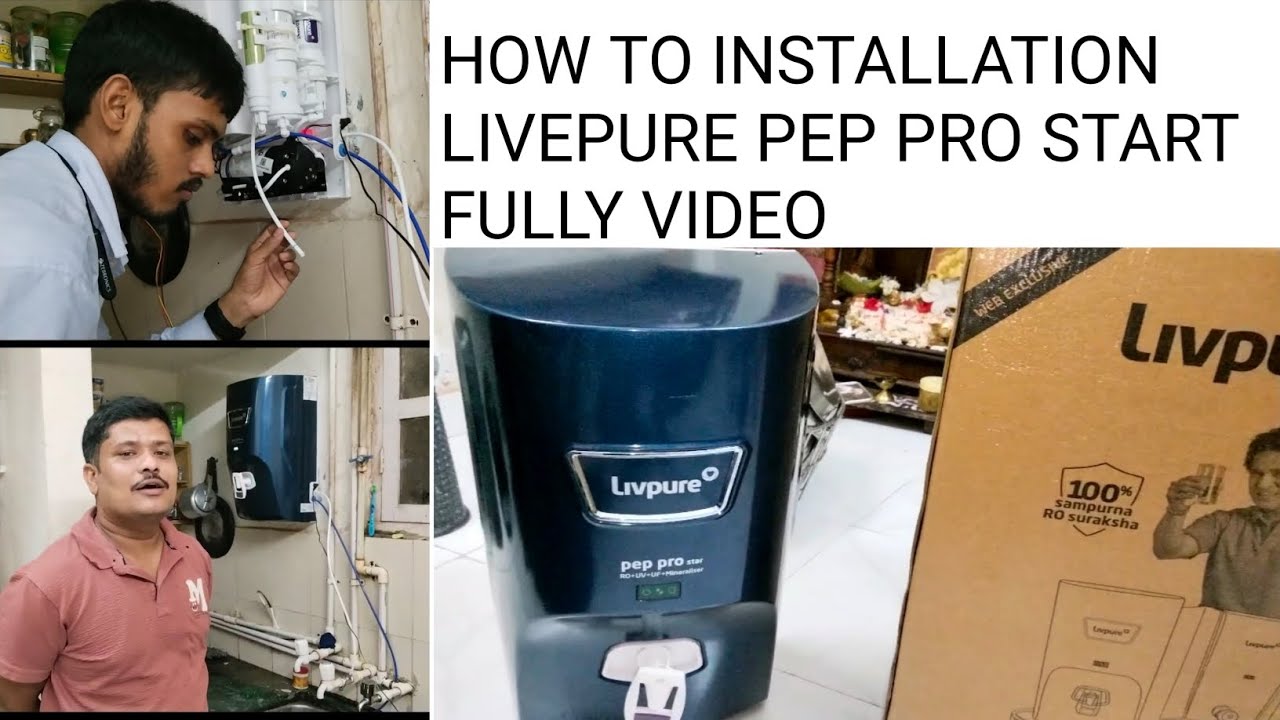 HOW TO INSTALLATION AND UNBOXING LIVEPURE PEP PRO START FULLY VIDEO ...