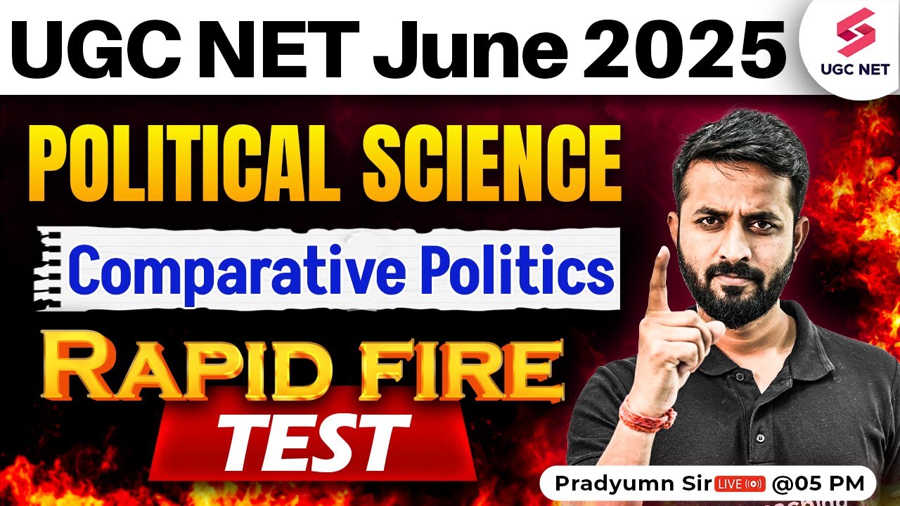UGC NET Political Science | UGC NET Political Science Classes | Comparative Politics by Pradyumn ...