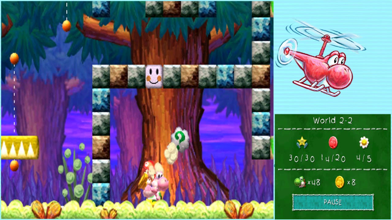 Yoshi's New Island (Part 3) Stomping Time! - YouTube