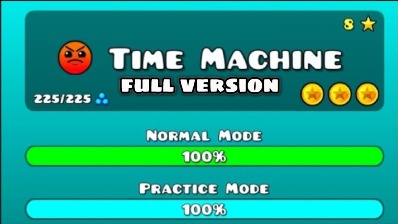 Geometry dash - Time machine full version, all coins. - YouTube