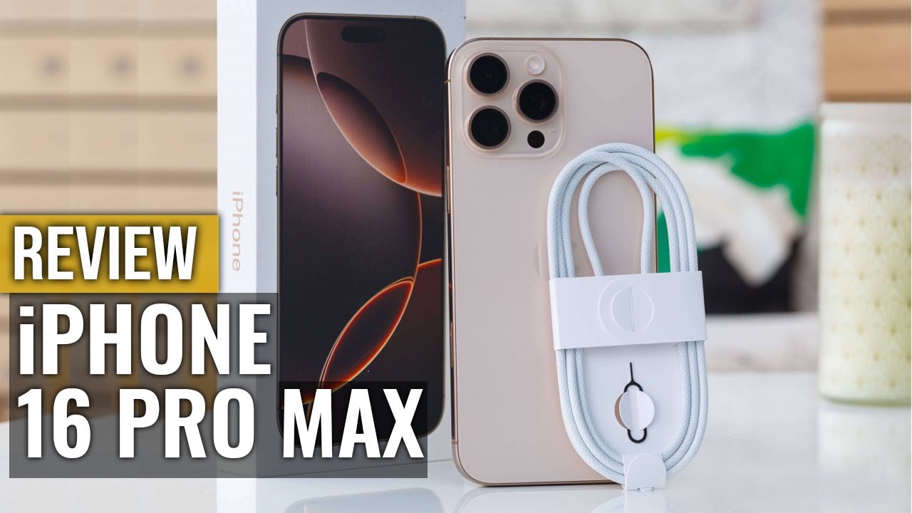 iPhone 16 Pro Max Review: Everything You’ll Love - YouTube