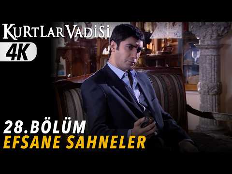 Kurtlar Vadisi 28. Bölüm | Efsane Sahneler | 4K