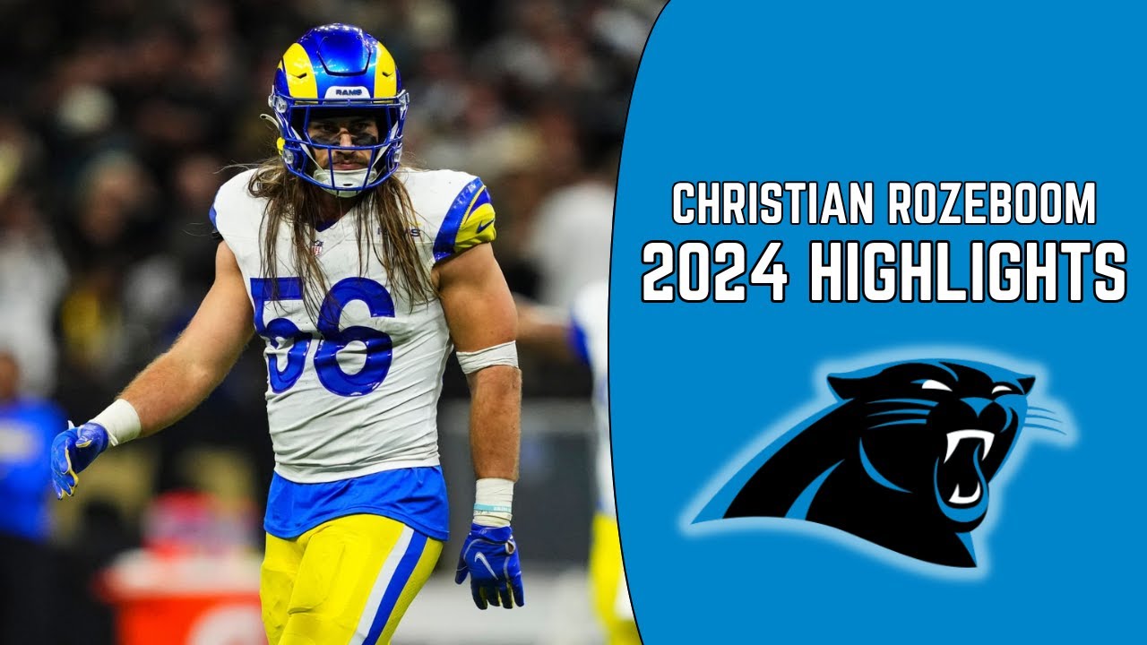 Christian Rozeboom Highlights 🔥 | Welcome to the Panthers - YouTube