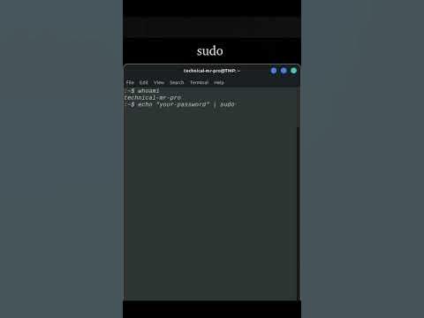 Running Shell Script without a Password Prompt | shorts | Linux - YouTube