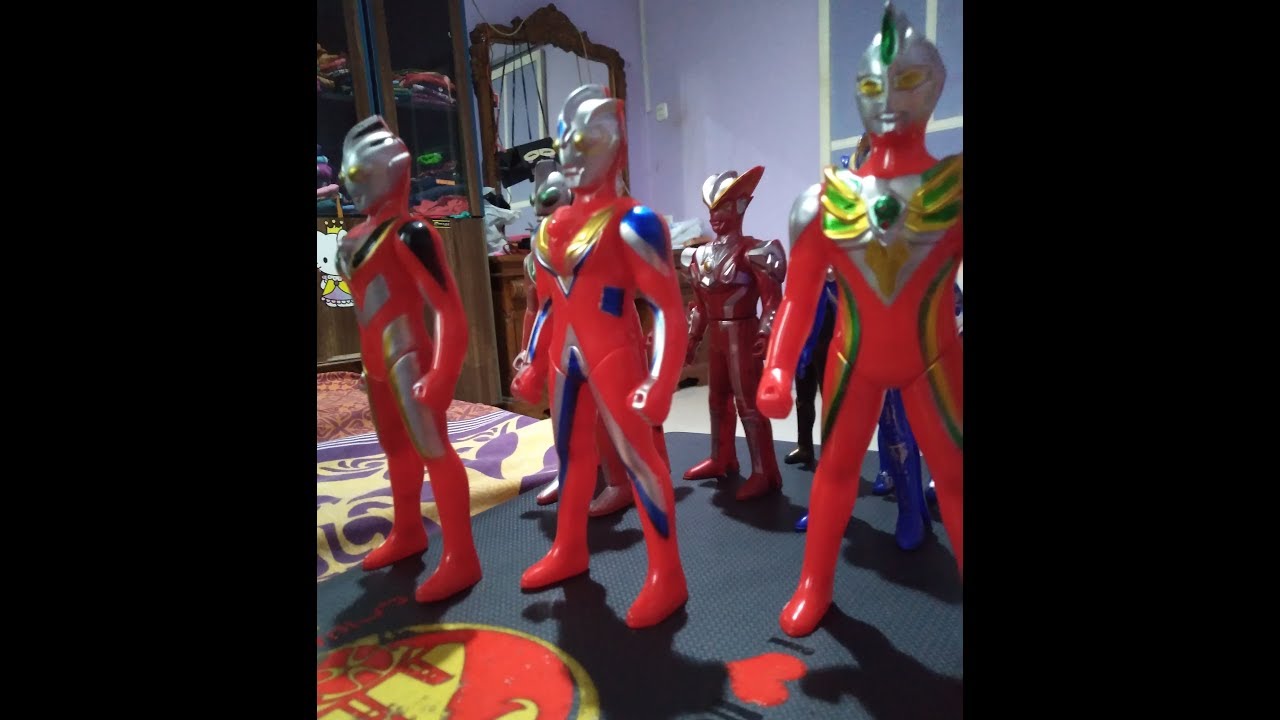Unboxing mainan ultraman - YouTube