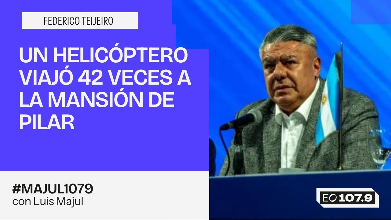 Un helicóptero hizo 42 viajes a la mansión vinculada a Toviggino ...