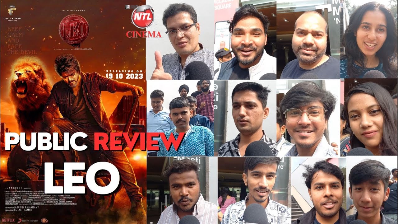 Leo Movie Review Vijay Thalapathy Arjun Sarja Lokesh Kanagaraj | NTL ...