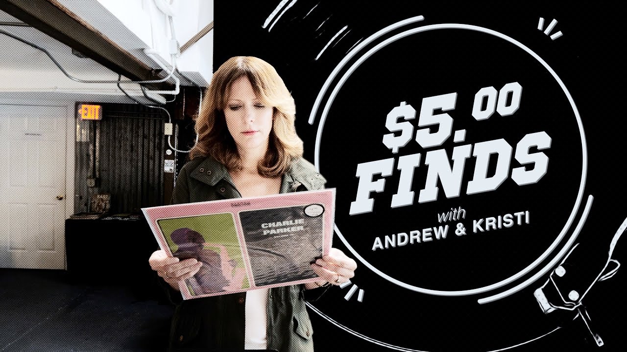 Record Shopping at BLK Vinyl | $5 Finds with Andrew & Kristi - EP01 - YouTube