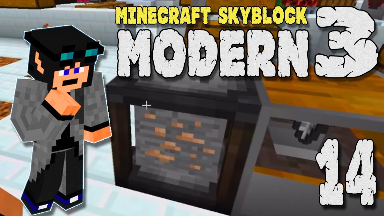 🗻 A BASIC FACTORY 😂 | #014 | Modern Skyblock 3 | Minecraft - YouTube