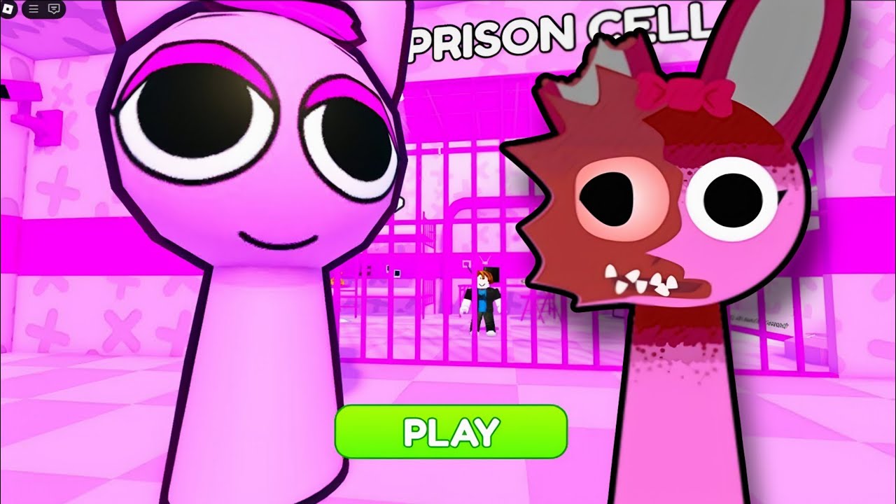 SPRUNKI FAMILY HORROR PINK SPRUNKI vs PINK SPLANKI’S PRISON RUN FULL ...