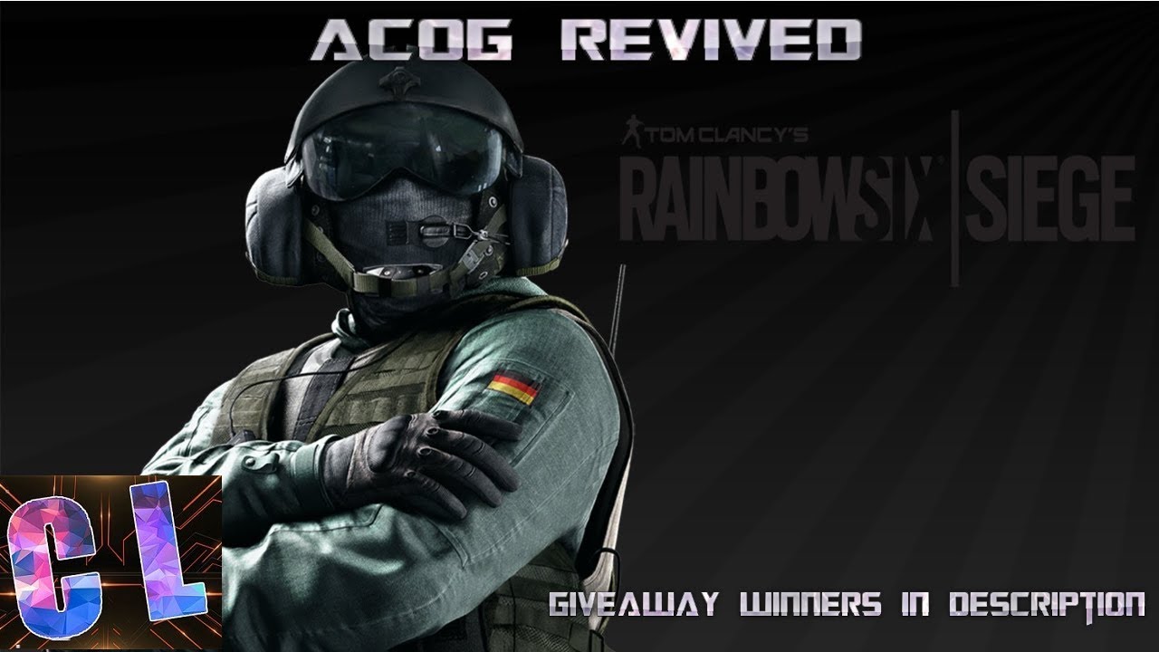 Jager ACOG Gameplay- Rainbow Six Siege Xbox One Gameplay - YouTube