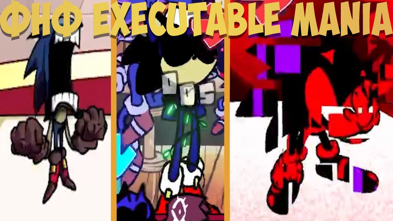 Фнф EXEcutable Mania! - YouTube