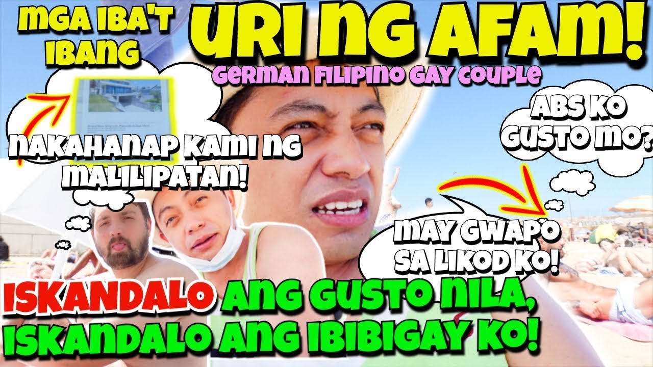 GANITO ANG MGA FOREIGNER | MGA URI NG AFAM | GERMAN BOY LOVES FILIPINO ...