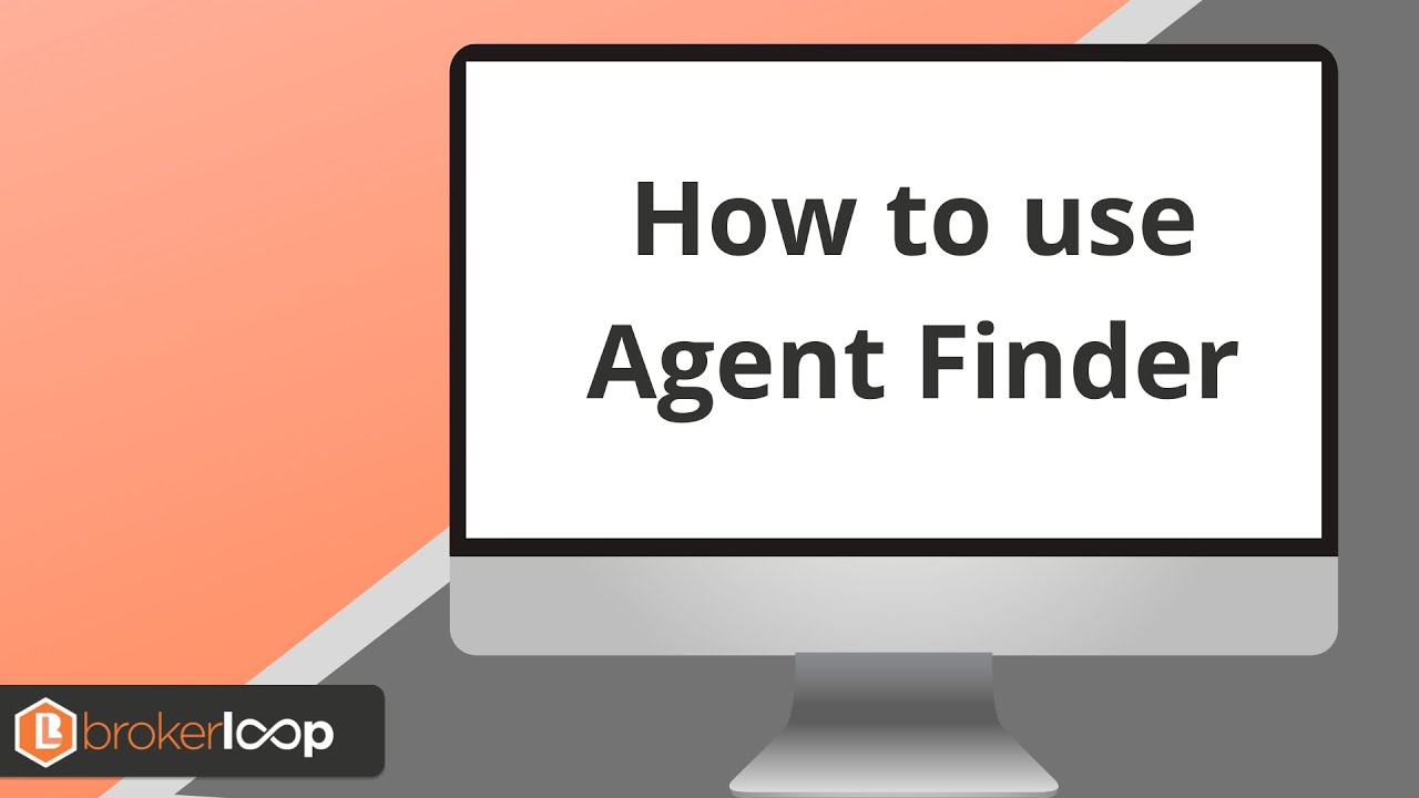 How to use Agent Finder - YouTube