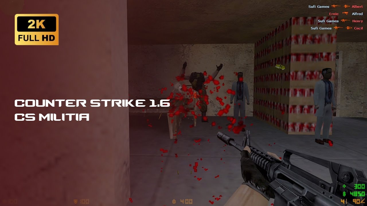 Counter-Strike 1.6 | CT SCAN | cs_militia | Gamplay - YouTube