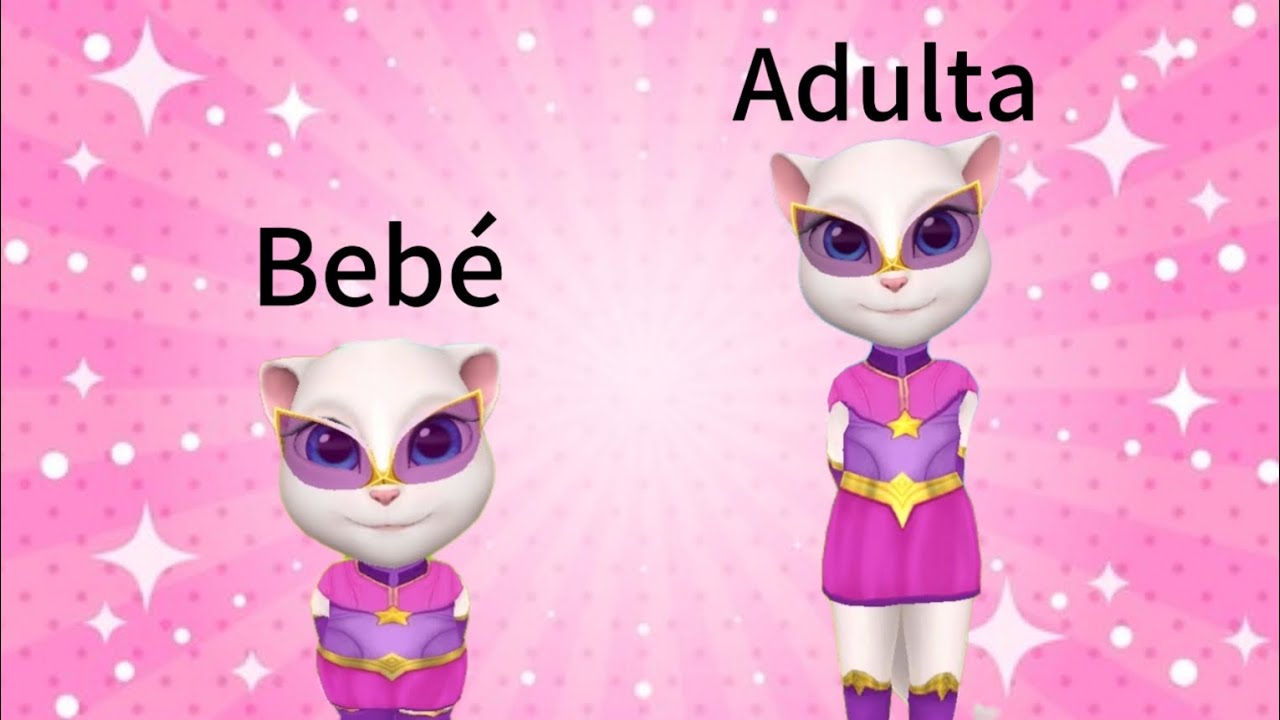 ¿Qué prefieres? ¿Angela bebé o Angela adulta? - YouTube