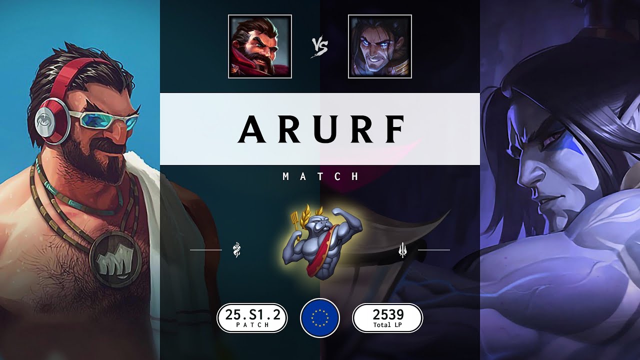 ARURF Match: Super Graves vs Super Sylas - EUW server Patch 25.S1.2 ...
