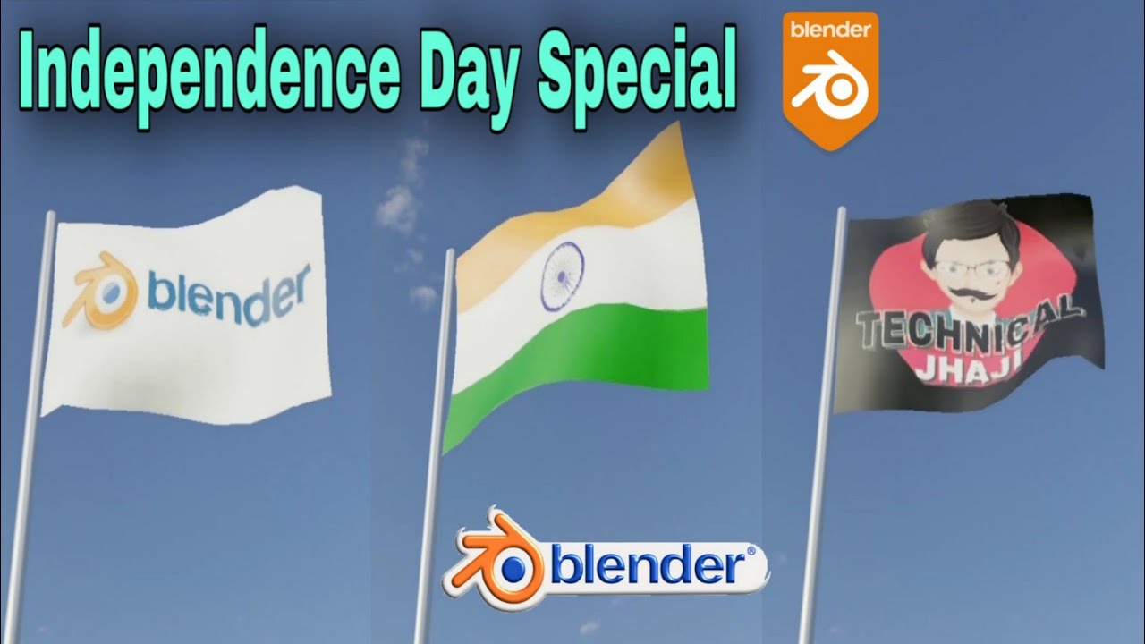 INDEPENDENCE DAY SPECIAL | HOW TO MAKE INDIAN NATIONAL FLAG IN BLENDER ...