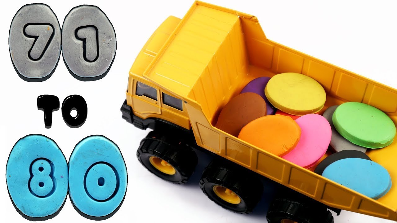 Lets Learn Counting Numbers from 71 to 80 for Kids - YouTube