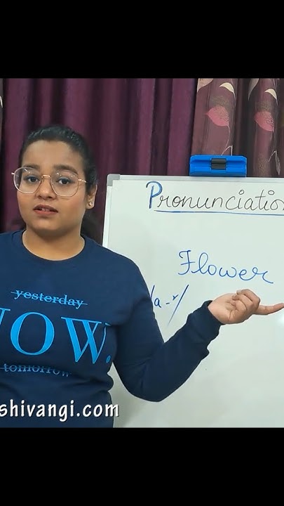 Can You Pronounce It Correctly - FLOWER? - YouTube