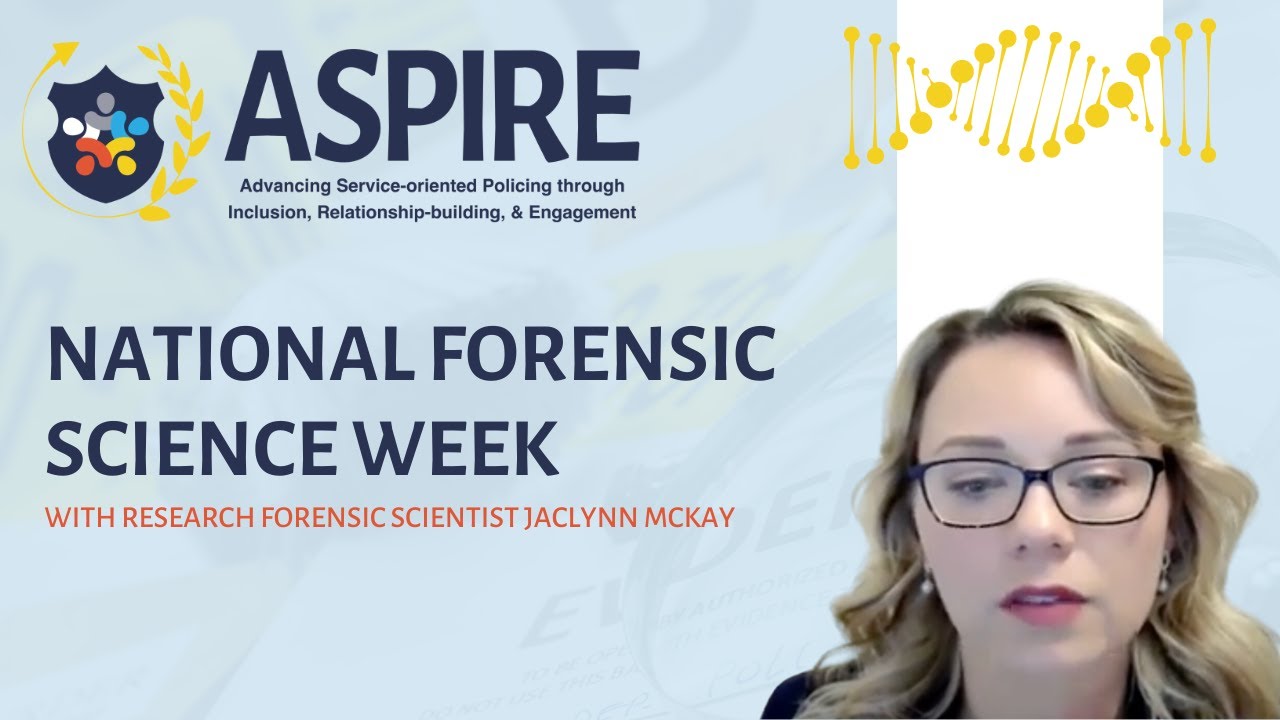 2024 National Forensic Science Week - Jaclynn McKay - YouTube