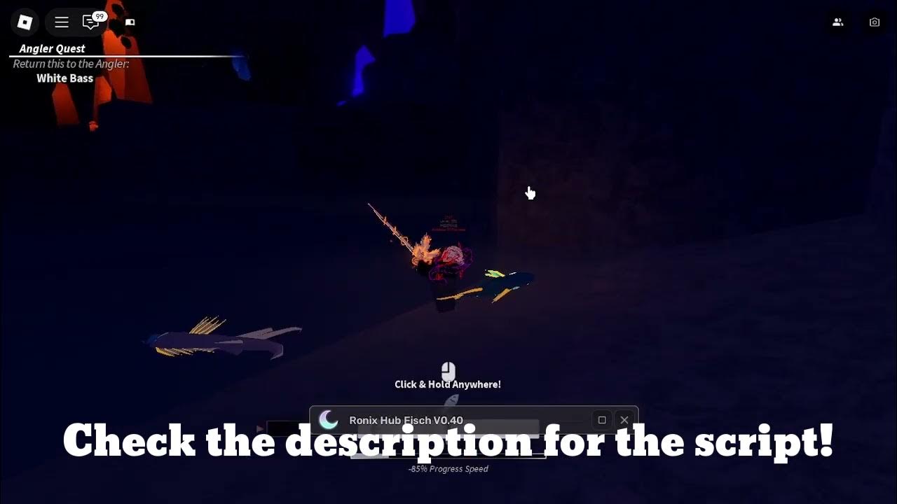 New Roblox Fisch Script | Ronix Hub | Instant Auto Farm, Fast Catch ...