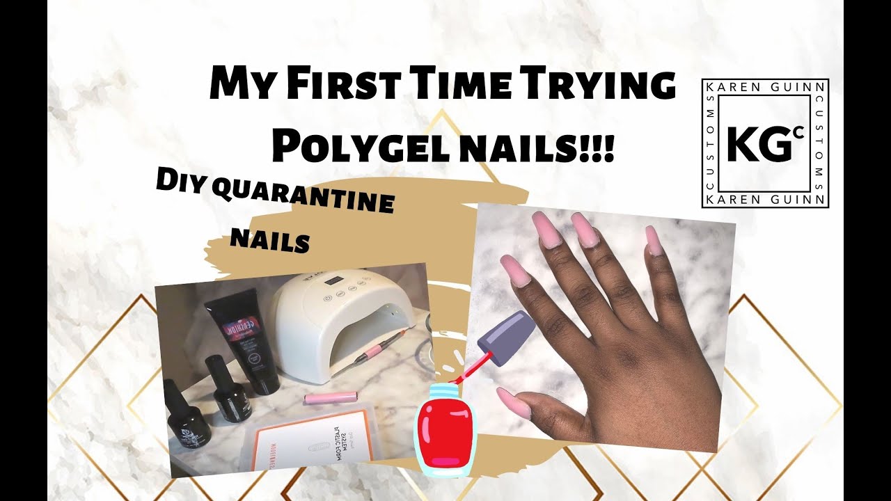 Learn Polygel with Me! Beginner Polygel Nails Tutorial!!! - YouTube