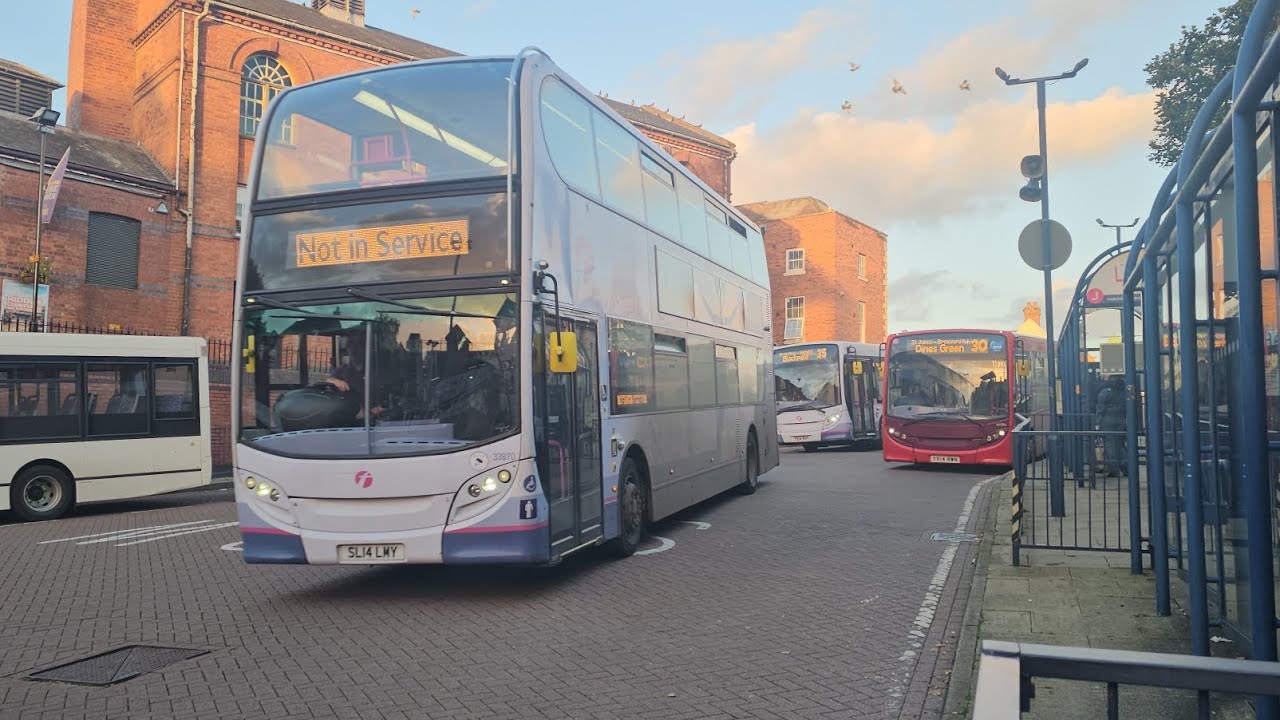 Buses in Worcester 19/10/24 - YouTube