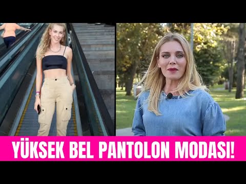 Son zamanların trendi yüksek bel pantolonlar! Yüksek bel pantolon nasıl kombinlenmeli?