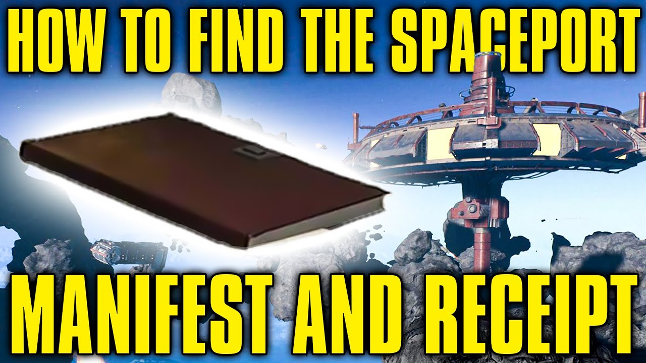 How To Find The Spaceport Manifest and The Meat Shop Receipt ...