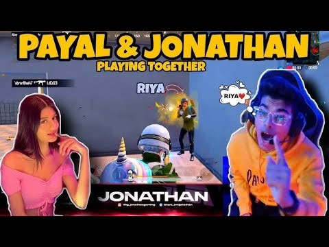 Jonathan & Payal 🥰🥰#bgmi #pubg #jonathan | Playing Squad | - YouTube