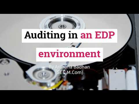 Auditing in EDP Environment - YouTube