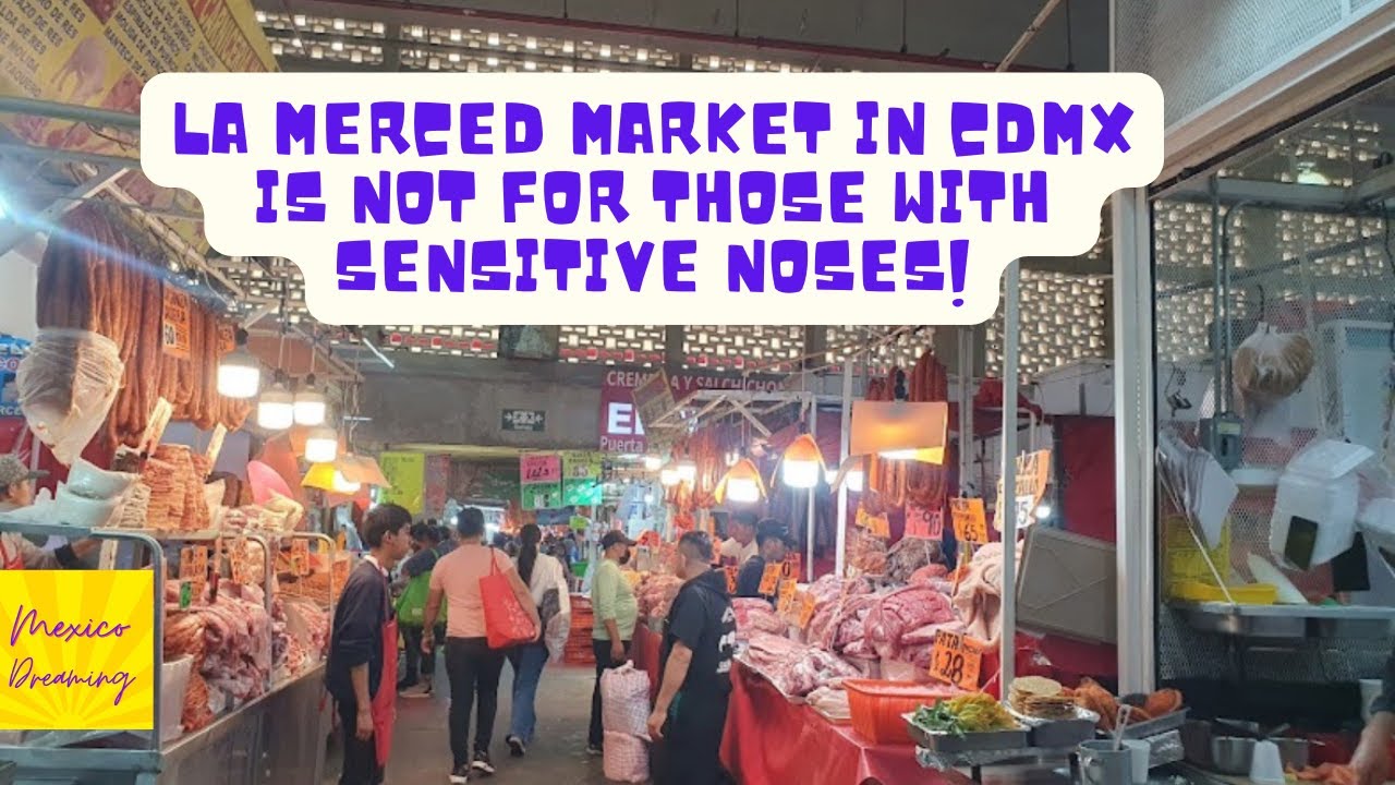 Drive from CDMX Centro to La Merced Market. Is La Merced Market worth ...