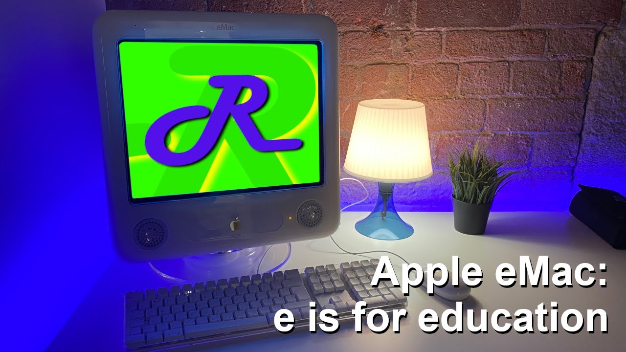 The Budget Macintosh from 2002 - Apple eMac: e is for education. - YouTube