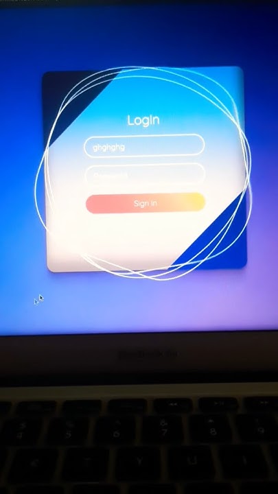 Login Page Coding Reactfrontend Javascript Python Frontendinterview Css Webdesign Youtube