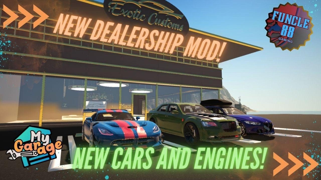🔧 MY GARAGE | CHECKING OUT SOME COOL MODS! 🔩 - YouTube