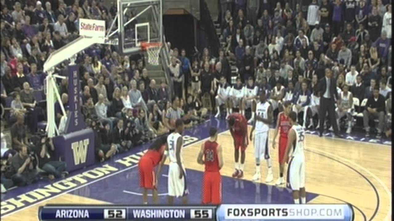 (2-18-12) Washington Huskies vs. Arizona Wildcats Bball - YouTube