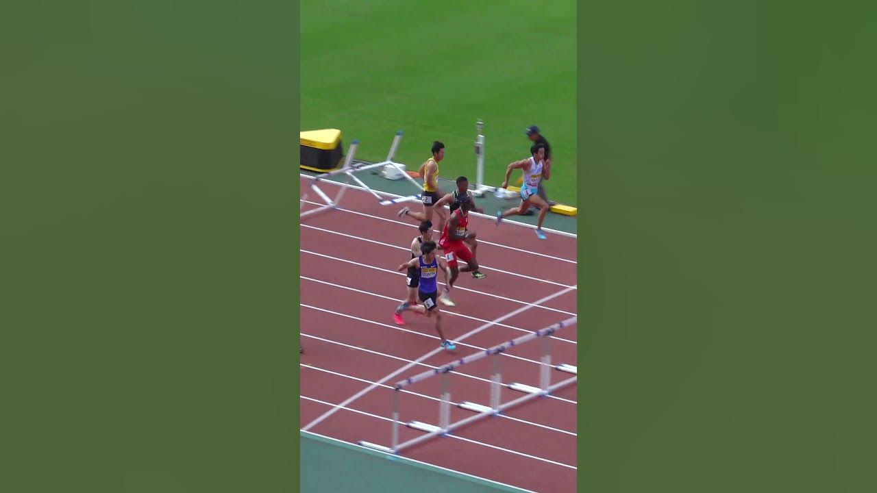 【セイコーGGP】男子110mハードル、泉谷駿介が今季世界2位のタイムで優勝 - YouTube