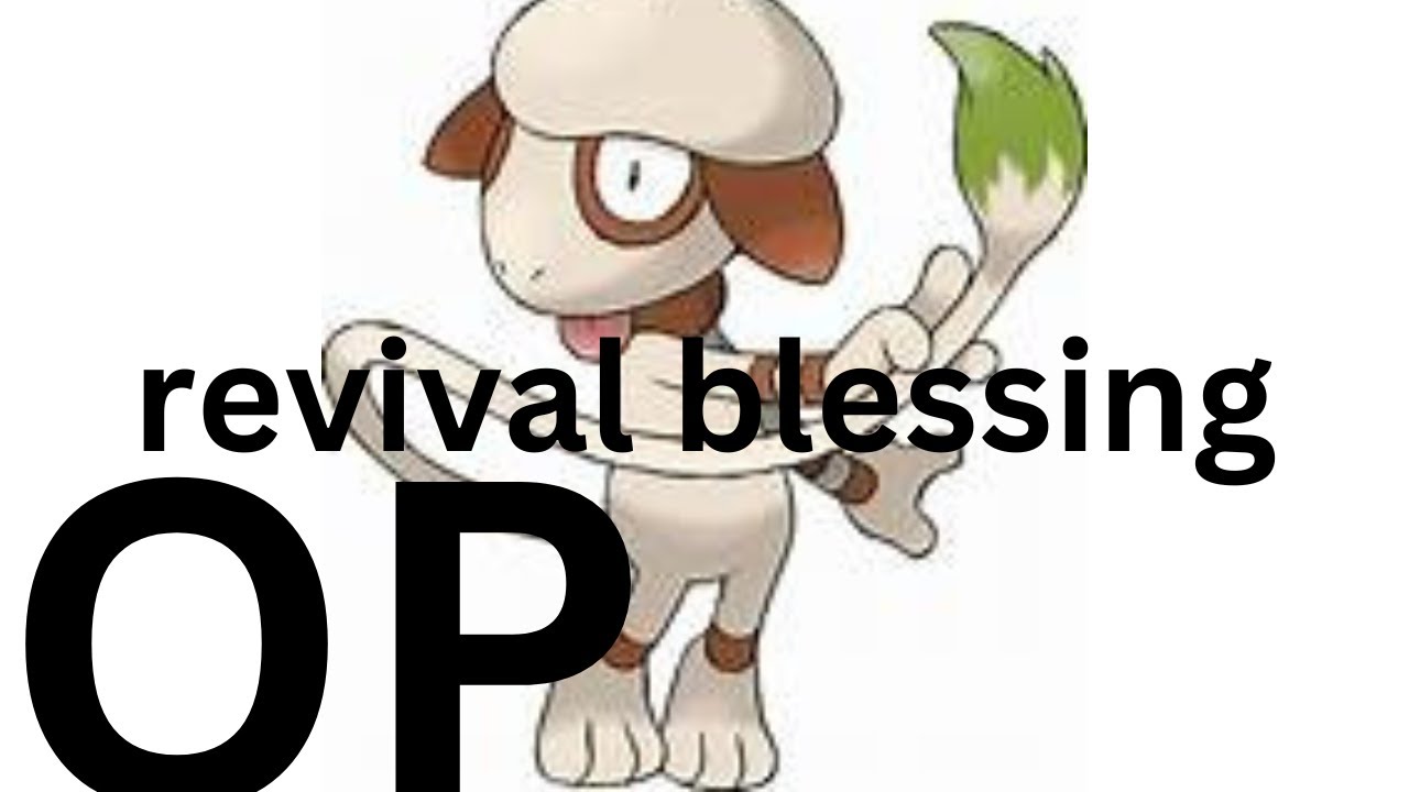 Smeargle's Revival Blessing is OP in pokemon vgc regulation d vgc 2023 ...