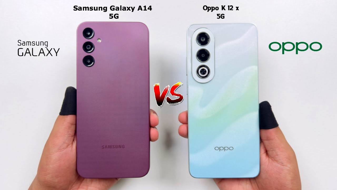 Samsung Galaxy A14 5G vs Oppo K12x 5G Speed Test - YouTube