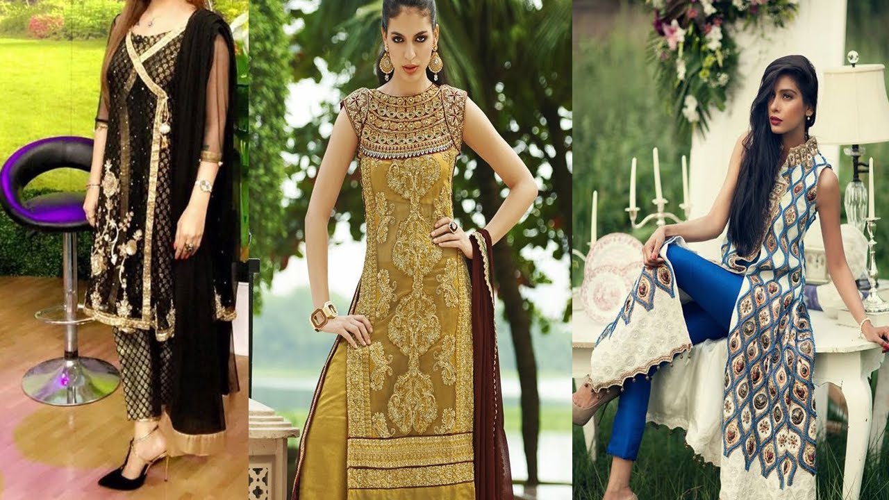 Beautiful and Stylish Trendy Dresses Design For Girls 2017 - YouTube